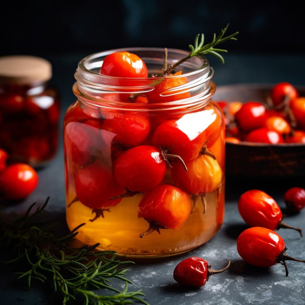 Syltede hyben opskrift med eller uden chili, citron eller kanel