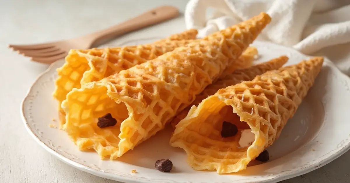 Vafler til is - isvafler Opskrift