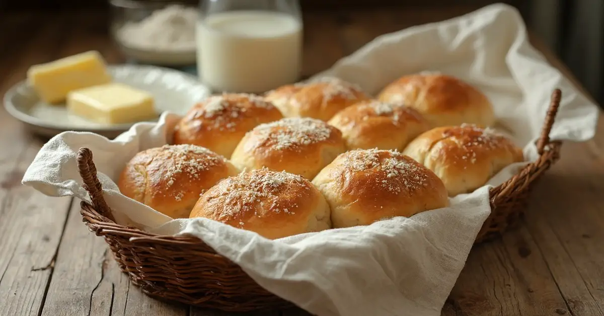 Koldhævede morgenboller Opskrift